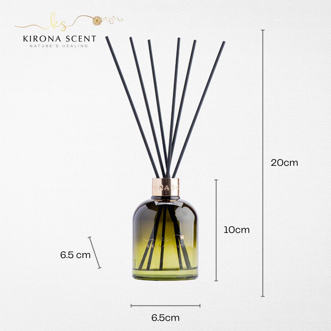 Lavender Posh Reed Diffuser (Jade Green) – Kirona Scent