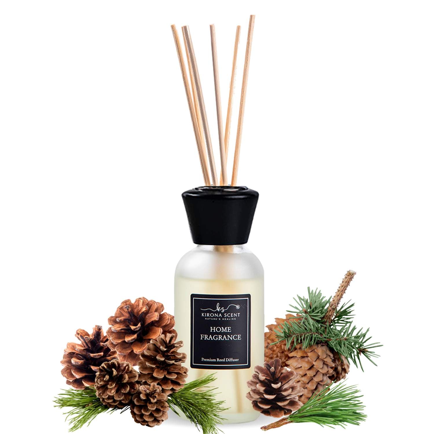 Spa Reed Diffuser (White) - Pine Home Fragrance – Kirona Scent