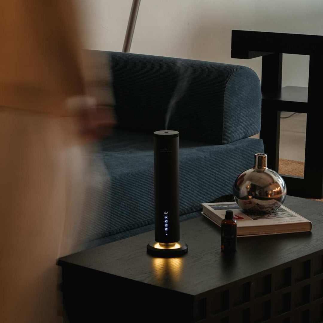Waterless Diffuser - Tower Nebulizer (Black) – Kirona Scent