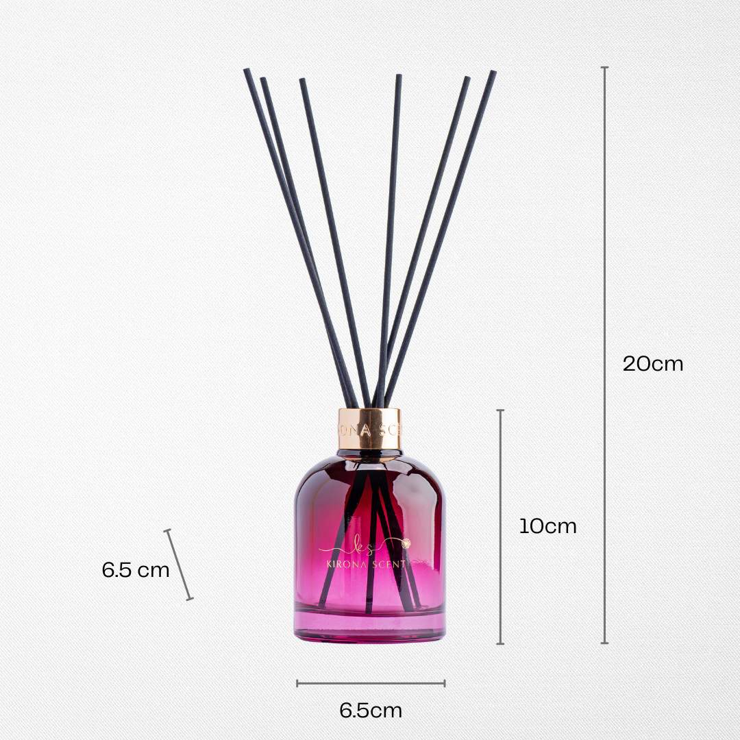 The Sands Posh Reed Diffuser (Luxe Fuchsia) – Kirona Scent