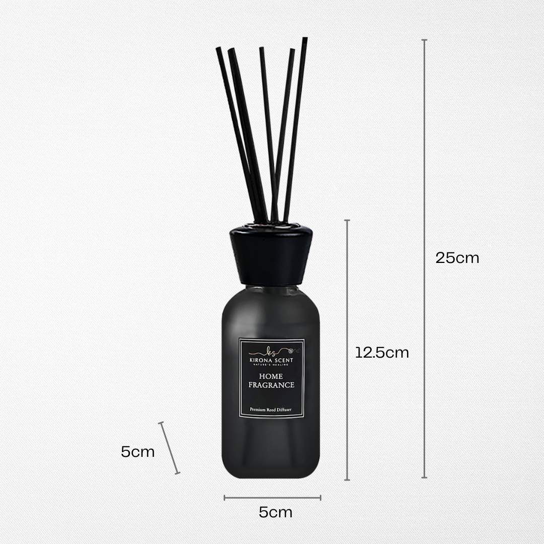 Spa Reed Diffuser (Black) - English Pear & Freesia – Kirona Scent