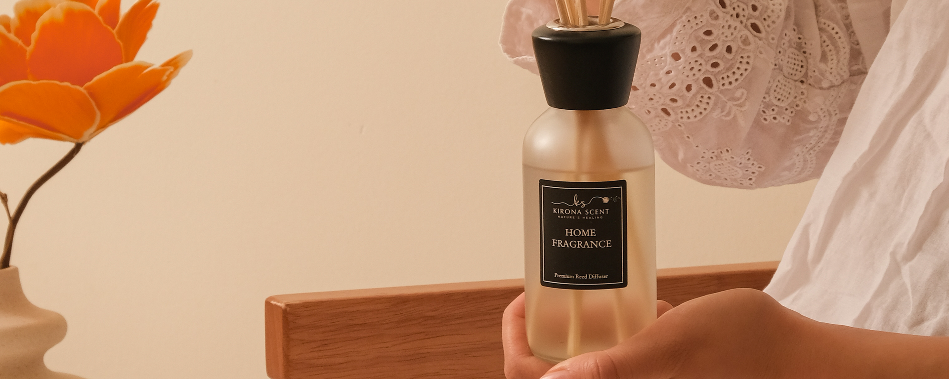 Spa Reed Diffuser (White) – Kirona Scent