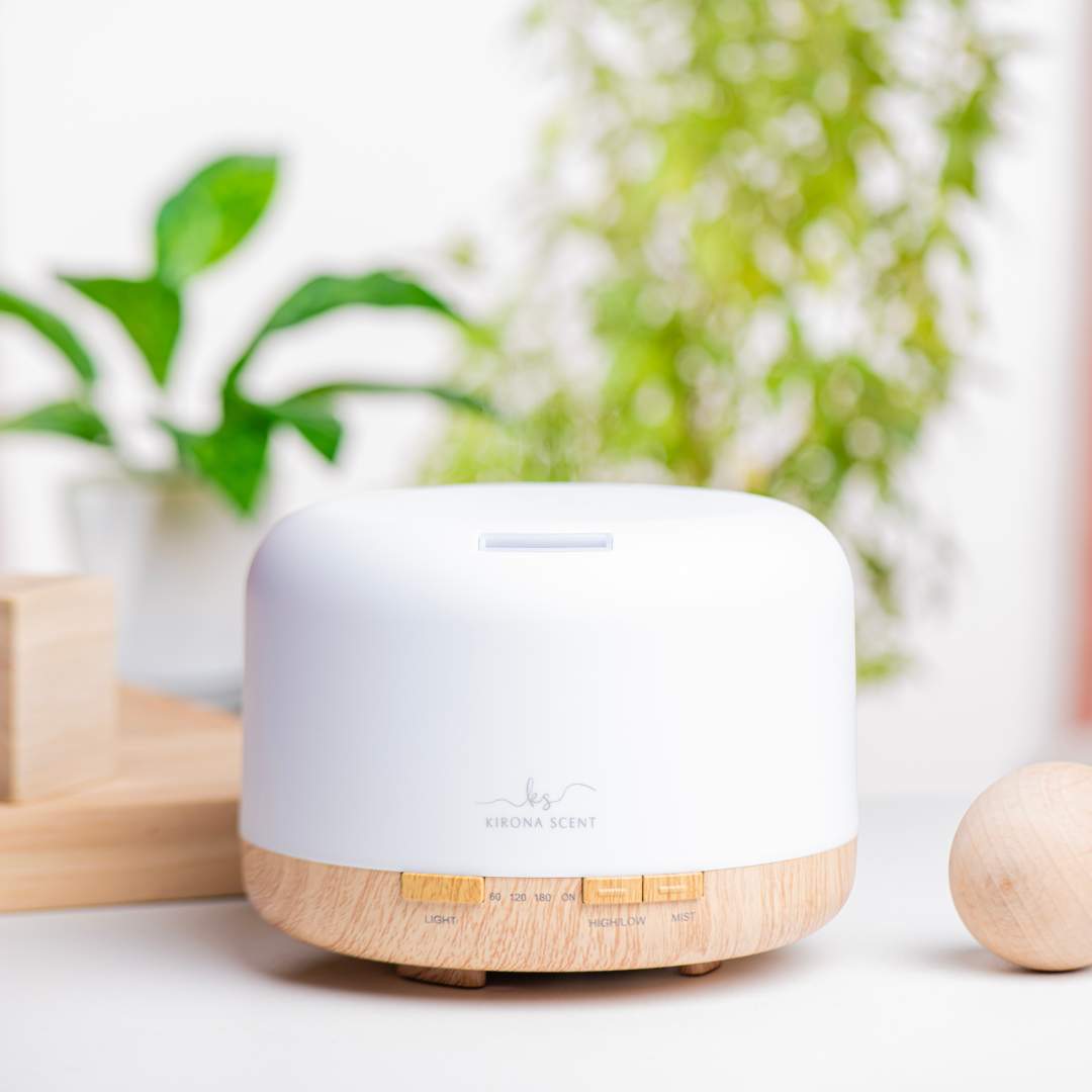 Kirona Scent Lumiere Aroma Diffuser - 600ml Ultrasonic Humidifier and ...