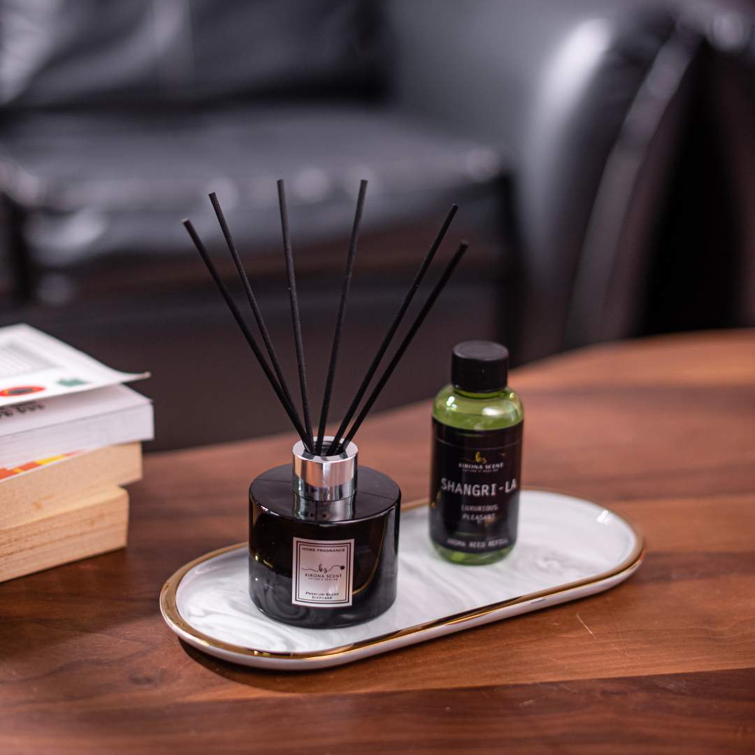 Kirona Scent - Luxe Reed Diffuser (Black)