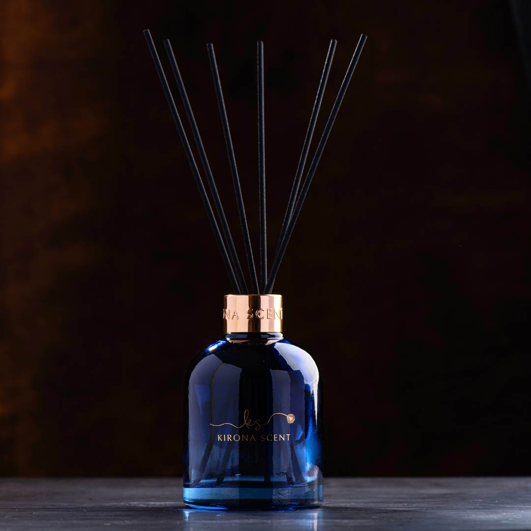 Posh Reed Diffuser (Royal Blue) - Kirona Scent Singapore