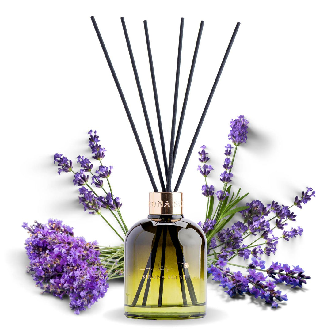 Lavender Posh Reed Diffuser (Jade Green) – Kirona Scent