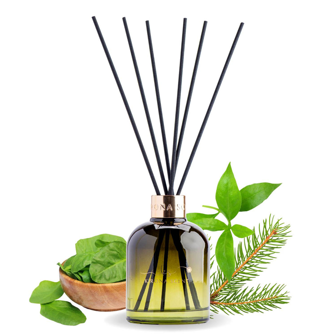 Tea Tree Posh Reed Diffuser (Jade Green) – Kirona Scent