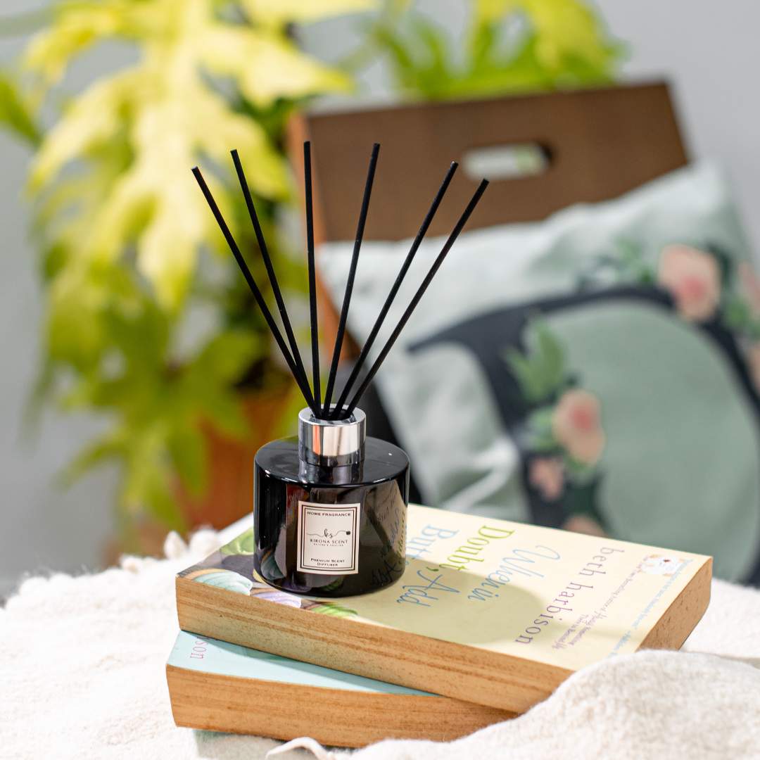 Kirona Scent - Luxe Reed Diffuser (Black)